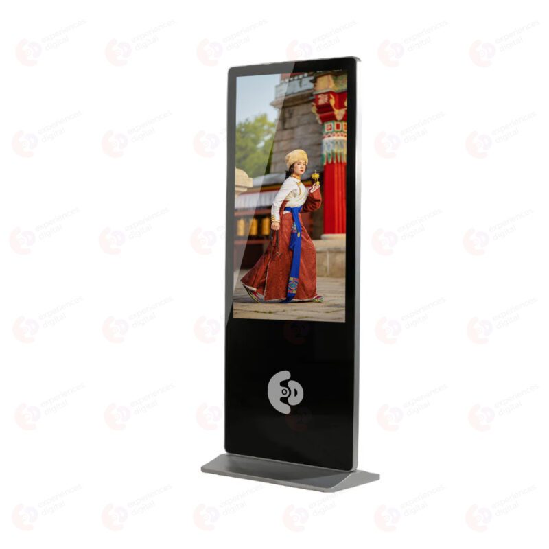 Custom Interactive Touch Screen Floor Standing kiosk - edigital-signage