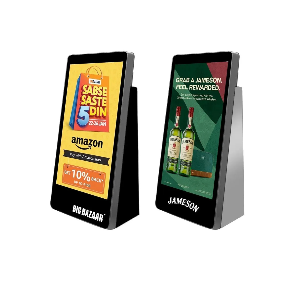 10 Inch Table Tent Card - edigital-signage