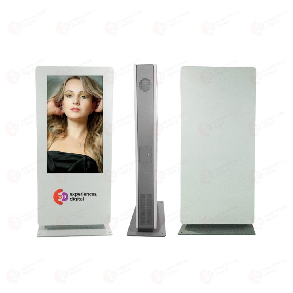 Freestanding 43" Outdoor Digital Standee - edigital-signage