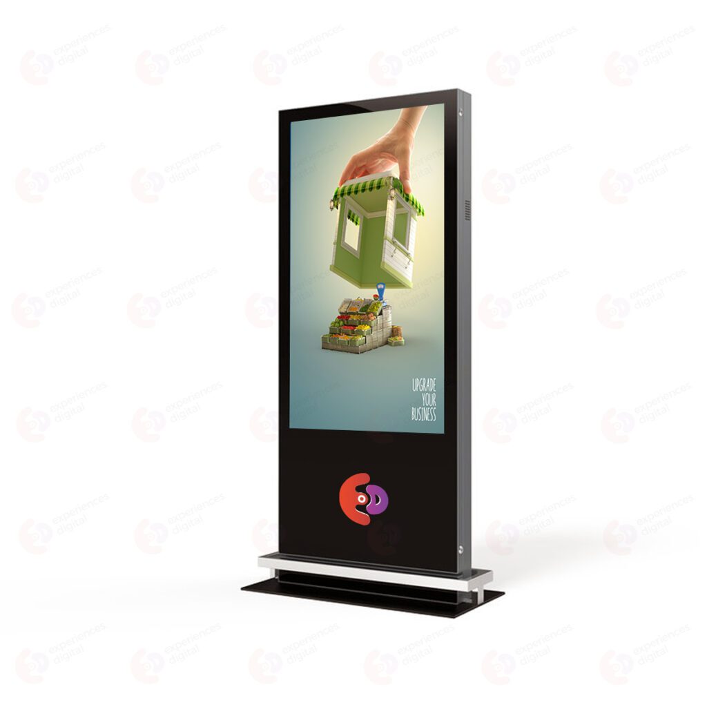 70 Inch Full-Screen Vertical Kiosk Digital Signage - edigital-signage