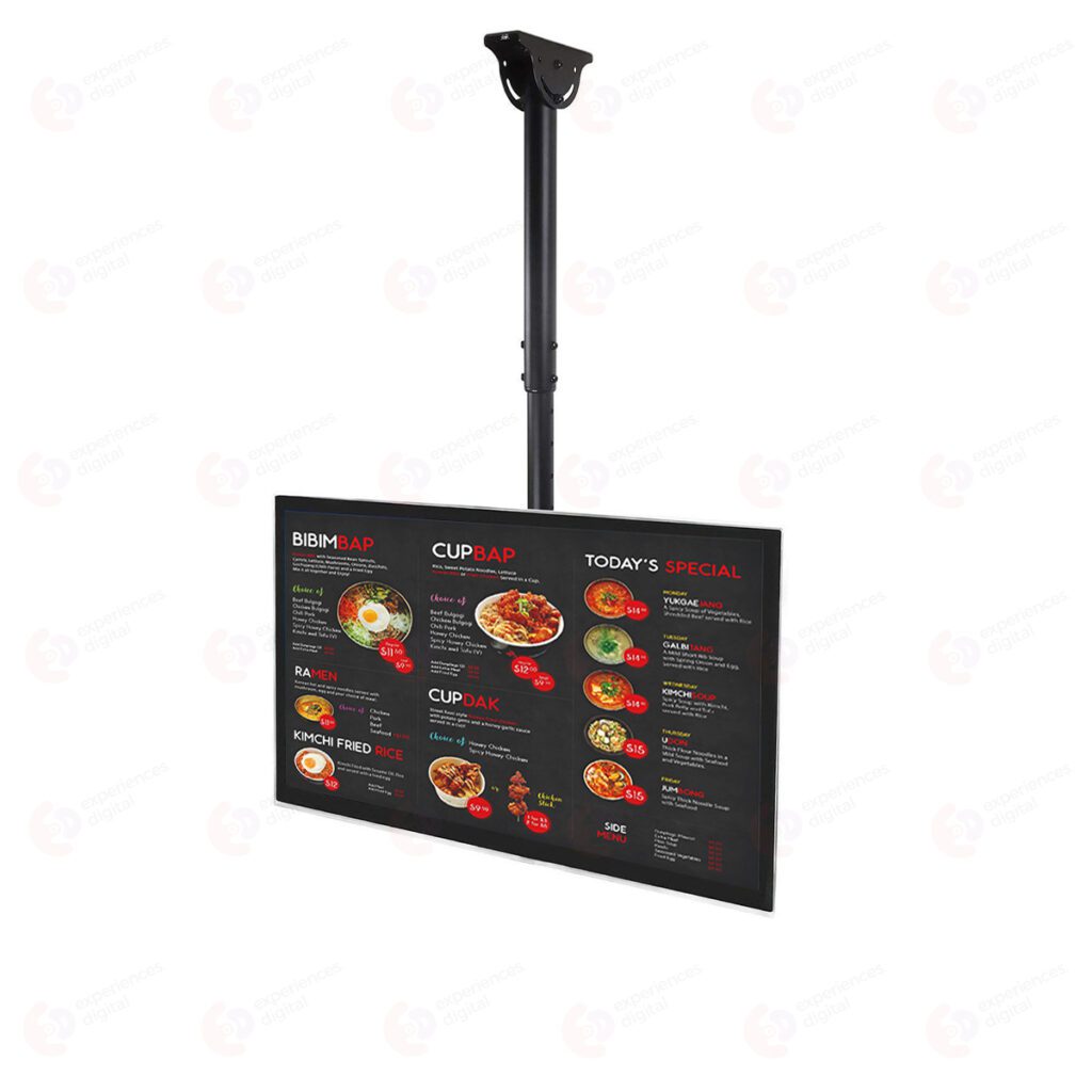 Digital Menu Board Display Screen for Restaurant and Fast Food ...